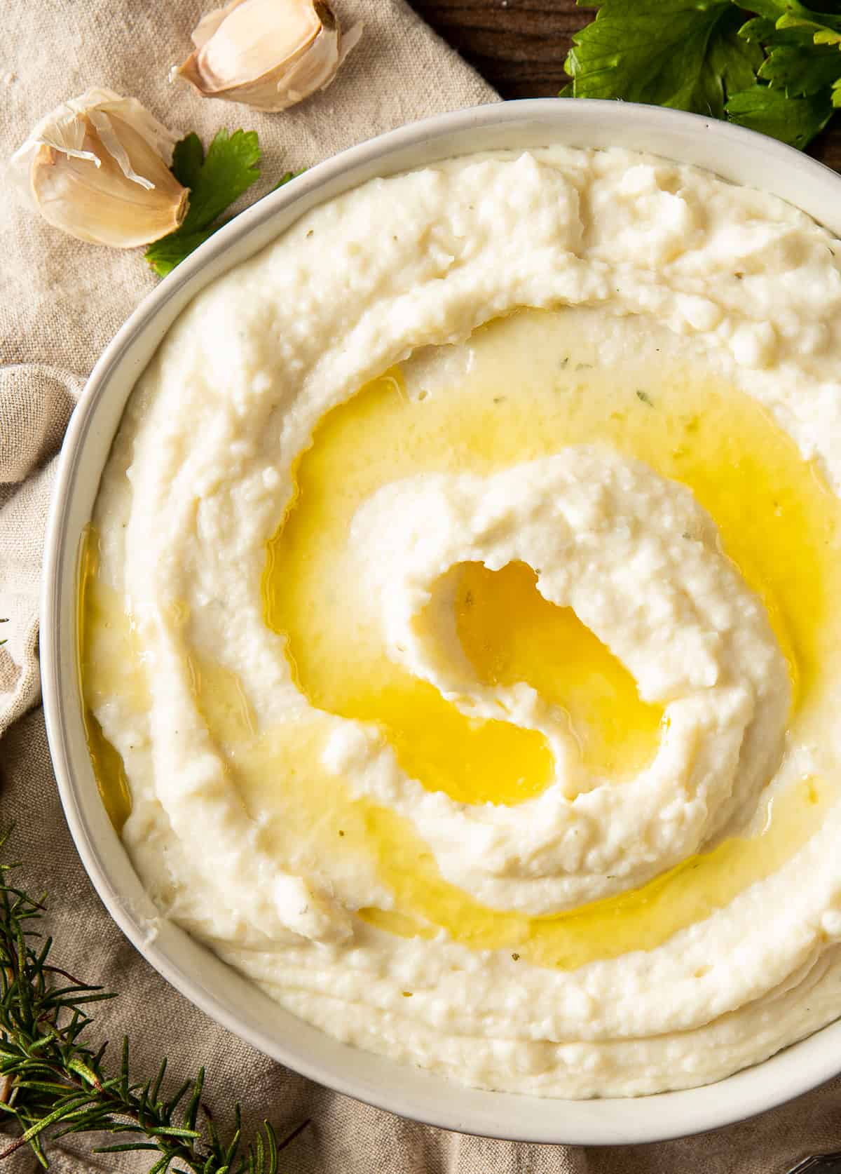 Boursin Mashed Potatoes - Basil And Bubbly